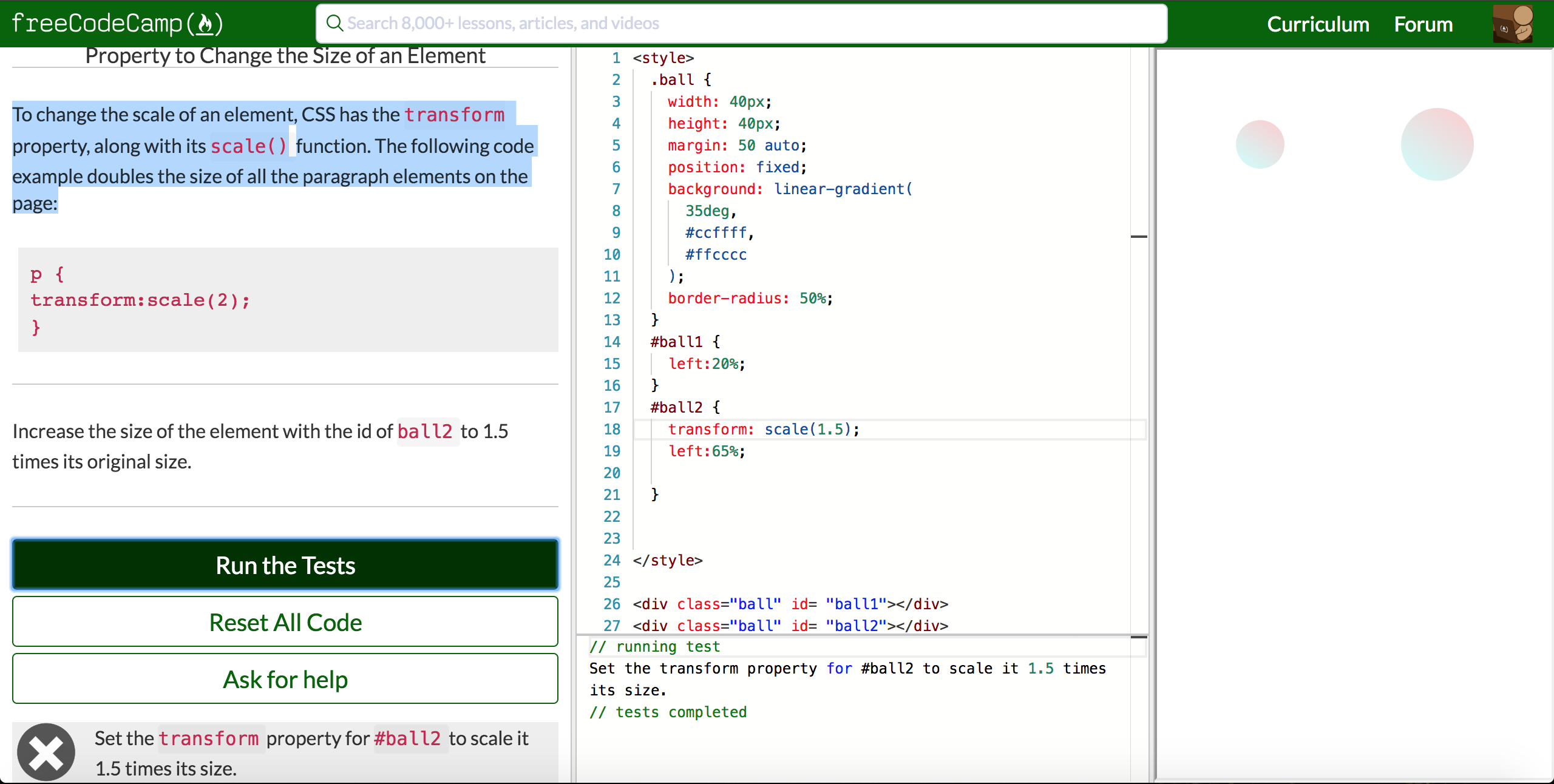 Code Order Matters, but Not Specified · Issue #17422 · freeCodeCamp/freeCodeCamp · GitHub