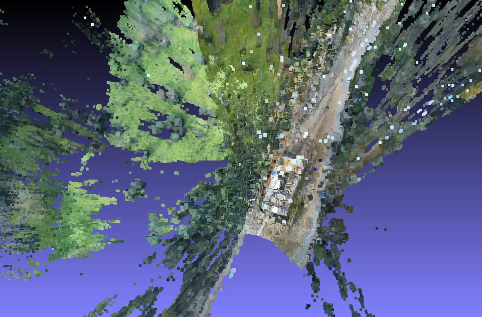 Dense Point Cloud Fusion Ply Visualization · Issue 1077 · Colmap Colmap · Github