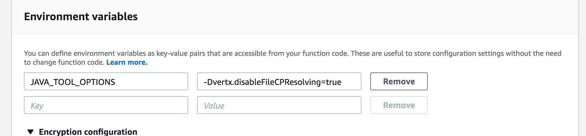 Issue with PgPool bean when executing aws lambda function test remotely ...