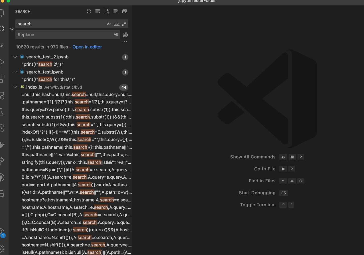 Search Preview Text Incorrect Formatting Notebooks · Issue 181057 · Microsoftvscode · Github 3844