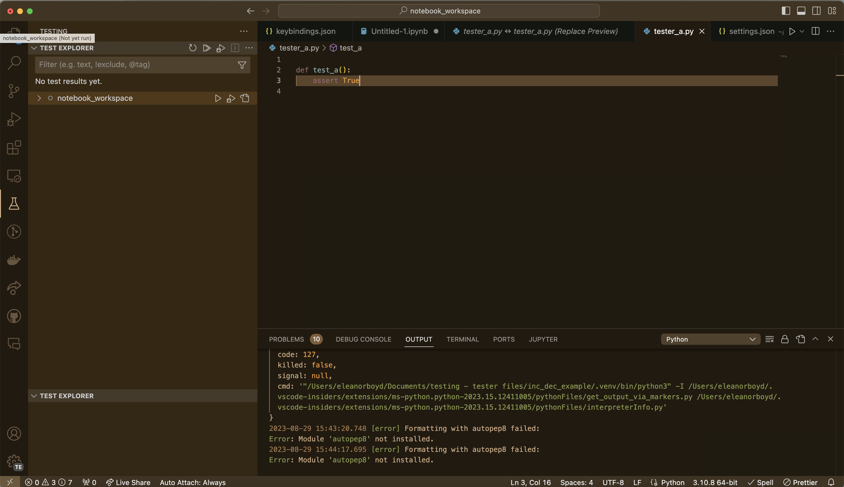 bug: fix data to string from buffer for output channel · Issue #21820 · microsoft/vscode-python ...