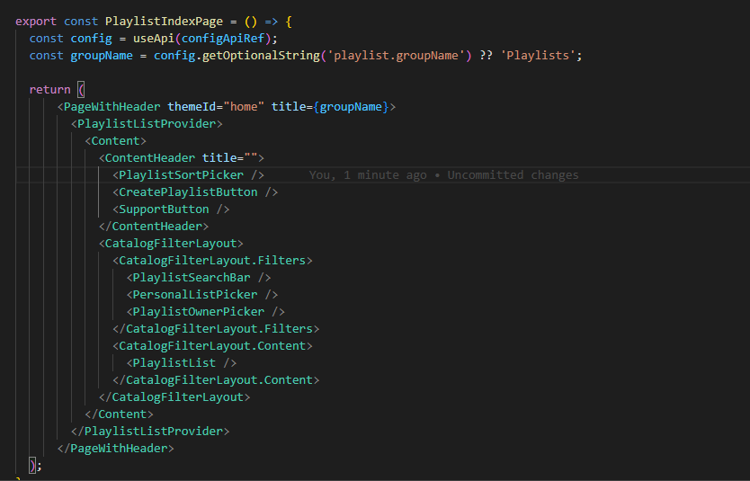 🚀 Feature: Playlist dynamic UI naming · Issue #16789 · backstage/backstage · GitHub