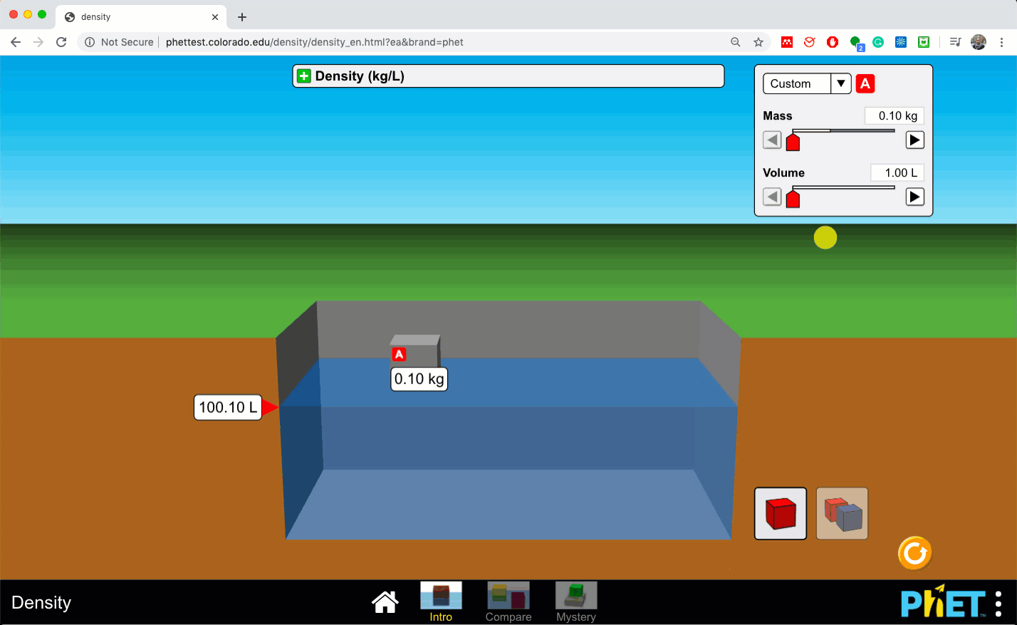 User reported issue: water disappears · Issue #11 · phetsims/density · GitHub