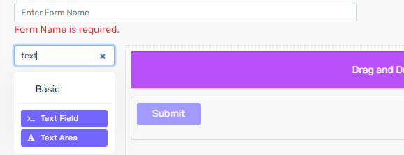 Using search bar for components stops the ability to select different tabs on the builder ...