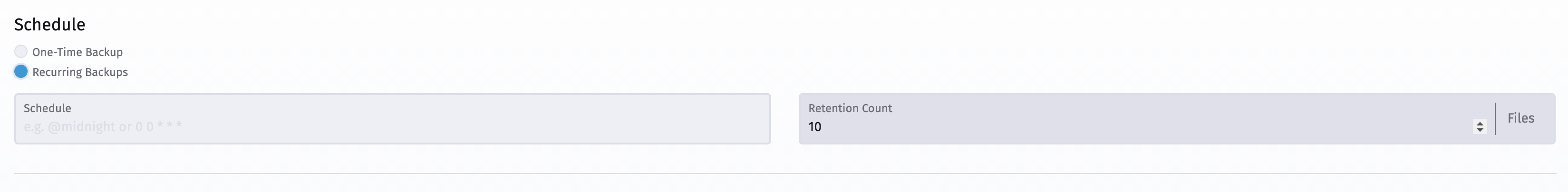 Issues with Retention count while creating a cluster scan · Issue #1956 · rancher/dashboard · GitHub