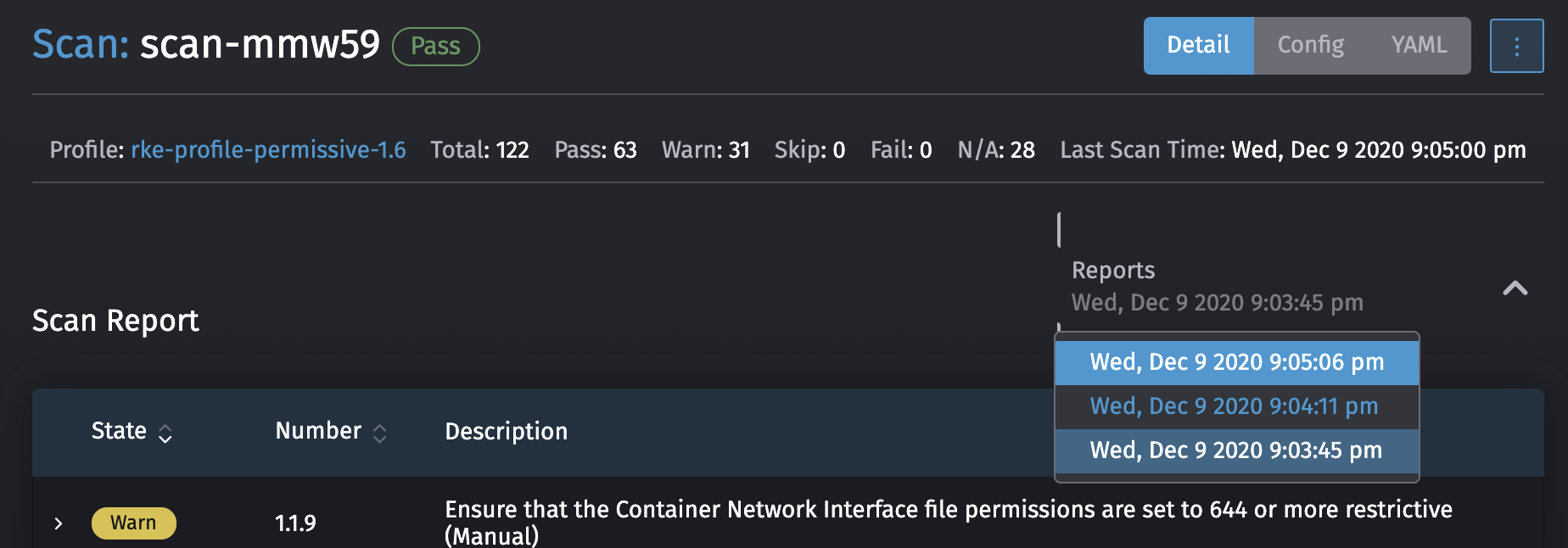 Issues with CIS v2 scan runs · Issue #2033 · rancher/dashboard · GitHub