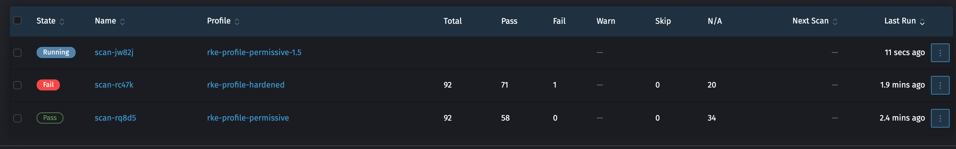 Warn column does not have value. · Issue #2073 · rancher/dashboard · GitHub