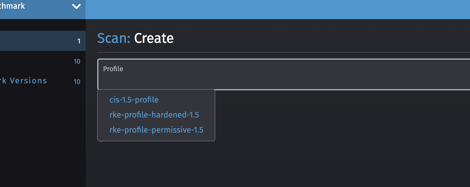rke-cis-1.6-permissive scan profile available while creating a scan CR · Issue #2079 · rancher ...