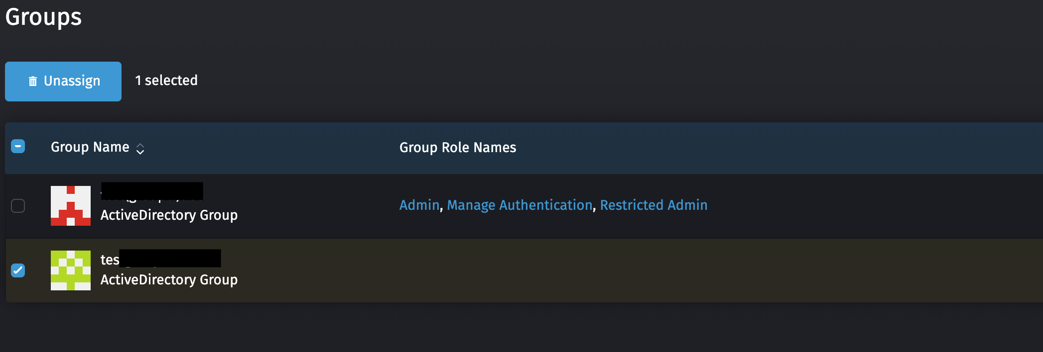 Issue When Deleting Created Groups · Issue 2541 · Rancher Dashboard · Github