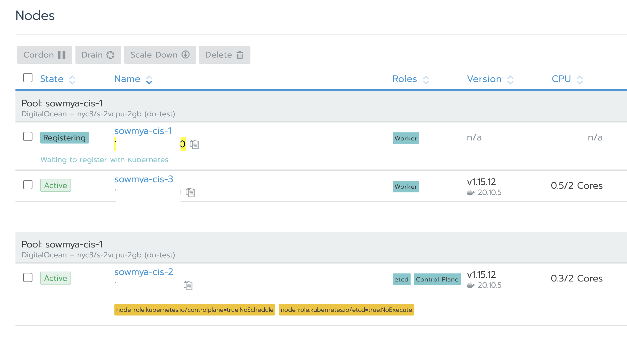 The Ui Should Not Allow Node Pools With The Same Name · Issue 4444 · Rancherdashboard · Github