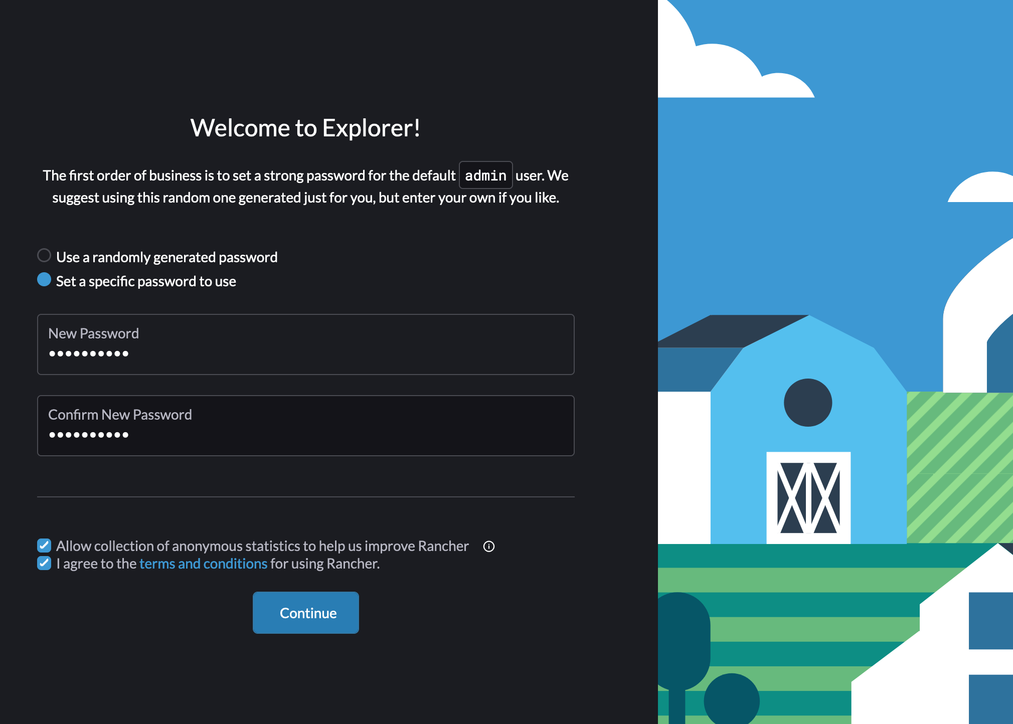 Dashboard Setup flow · Issue #2800 · rancher/dashboard · GitHub