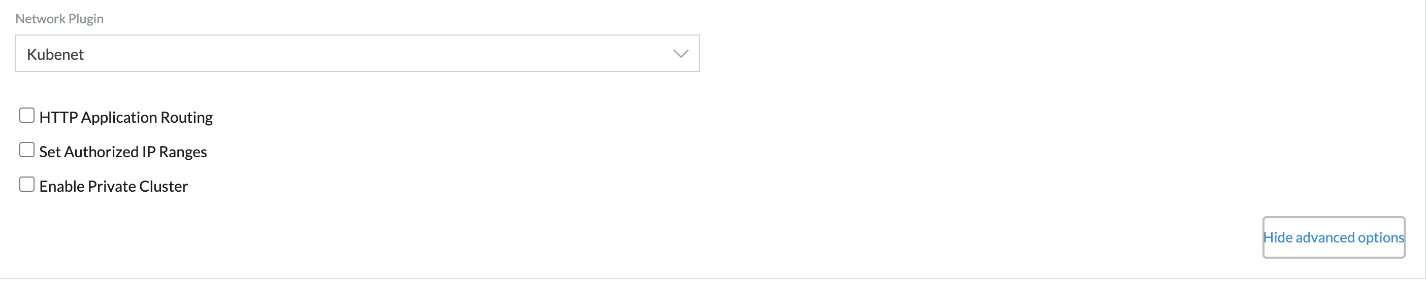 [AKS v2] Enable Private Cluster checkbox under Advanced options in AKS v2 hosted cluster ...