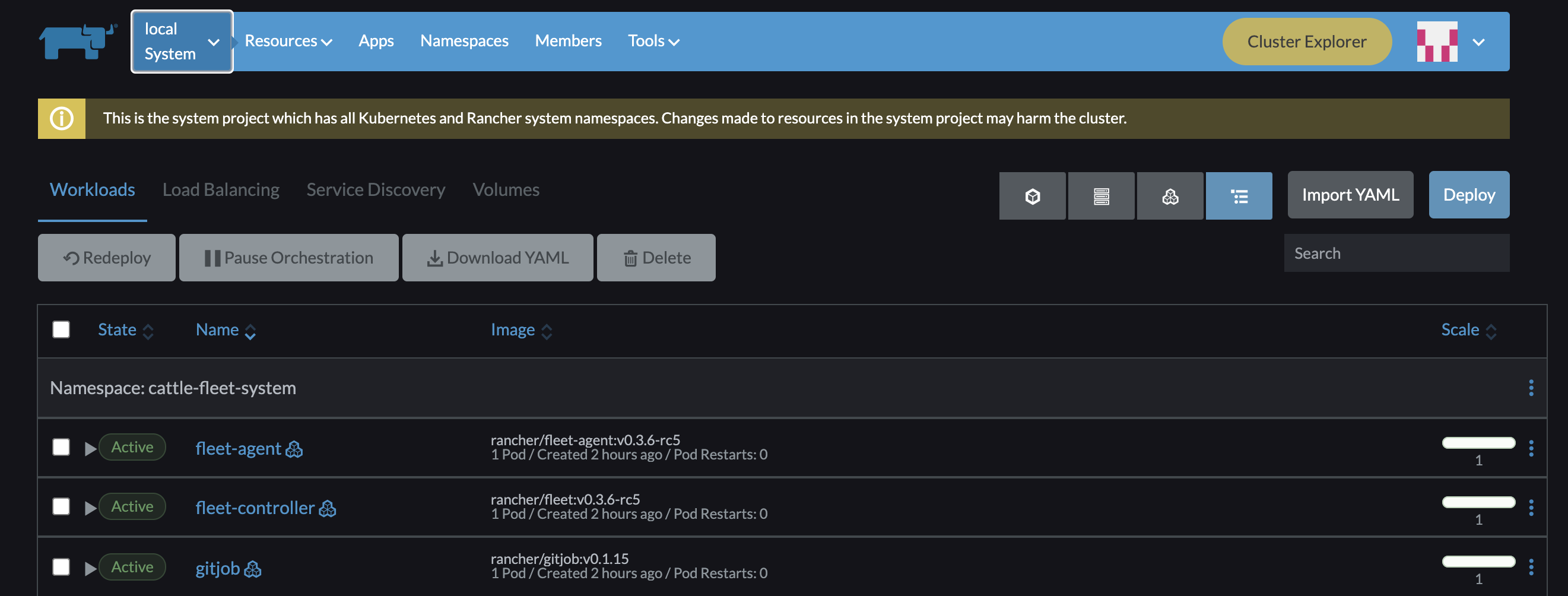 Ember UI - Tables are very hard to see in dark mode · Issue #3497 · rancher/dashboard · GitHub