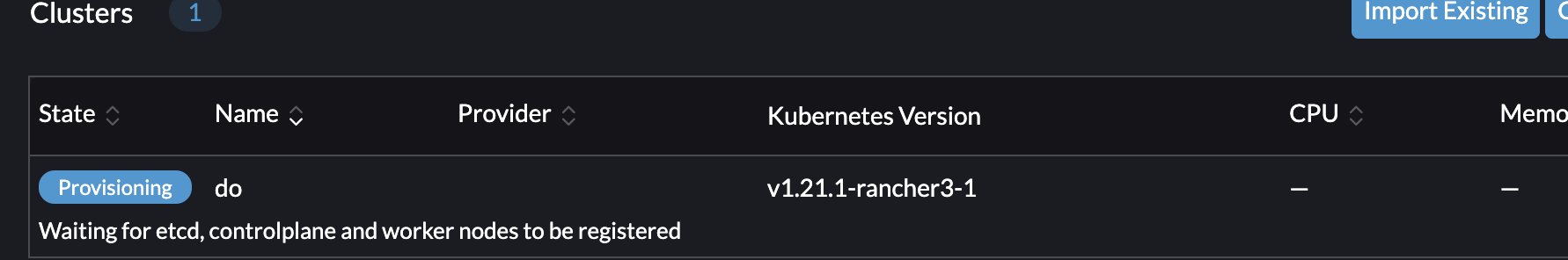 [Non-Admin Cluster Creation] Standard user cannot list cluster in Cluster Management page after ...