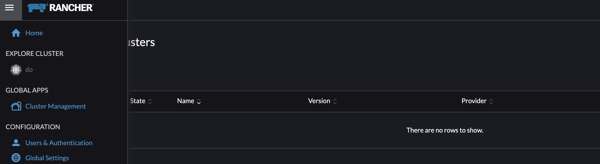 [Non-Admin Cluster Creation] Standard user cannot list cluster in Cluster Management page after ...