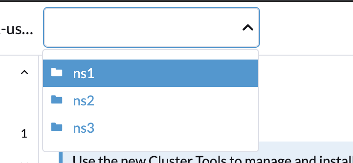 Typed in text in top namespace filter dropdown is not visible in light theme · Issue #4002 ...