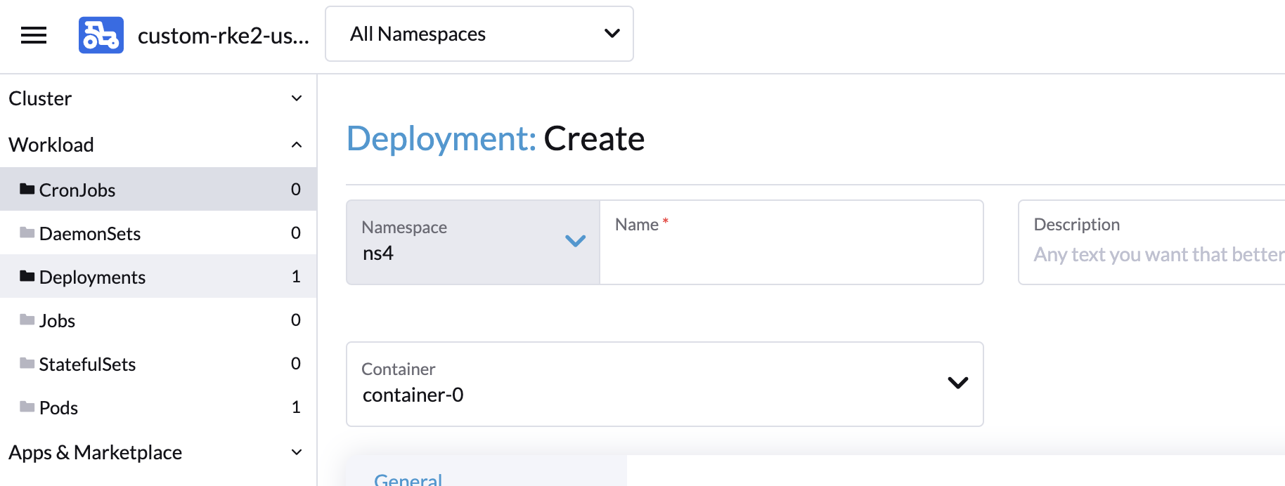 namespace dropdown looks disabled in light theme while creating a deployment · Issue #4003 ...