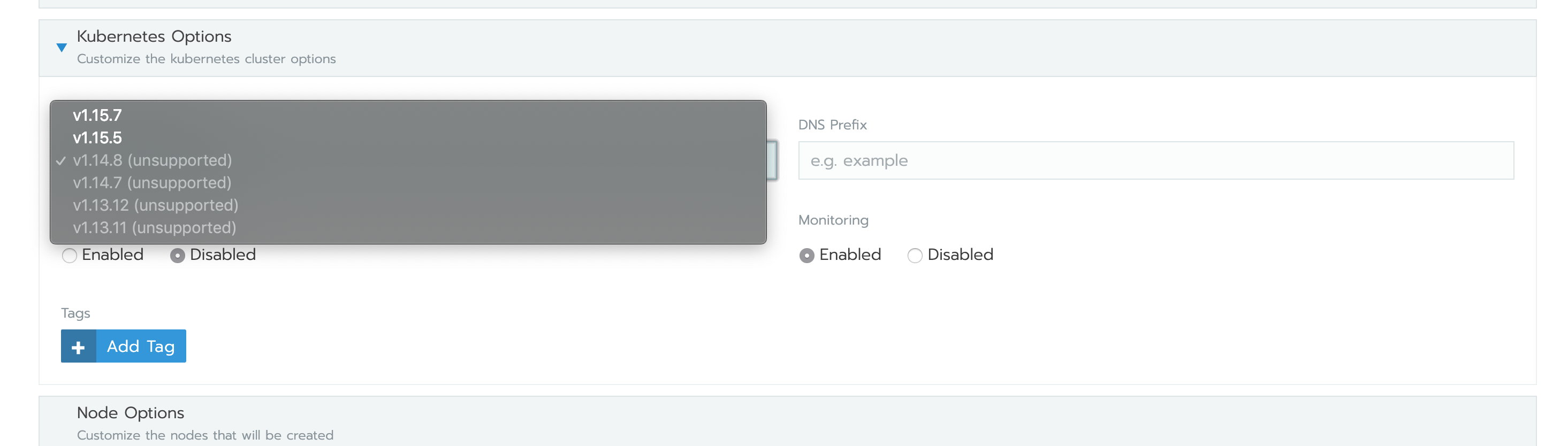 AKS shows incorrect K8s version as the default one · Issue #25100 · rancher/rancher · GitHub