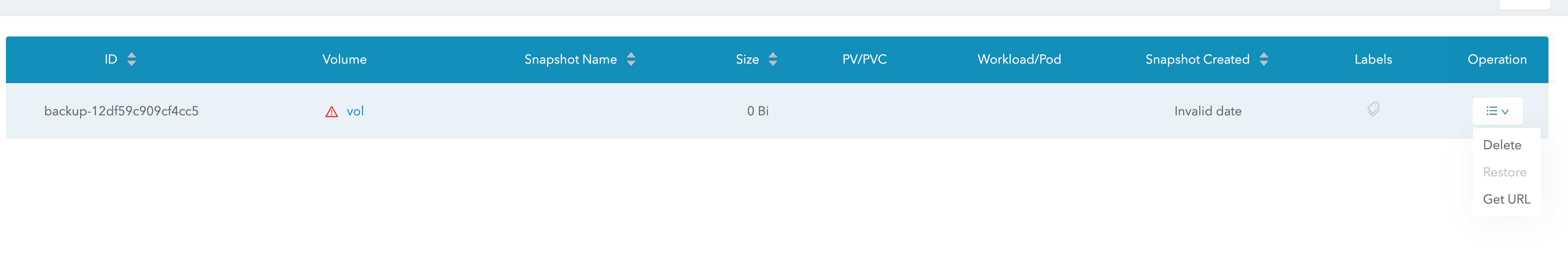 [BUG] User is allowed to restore from a backup which is corrupt. · Issue #1321 · longhorn ...