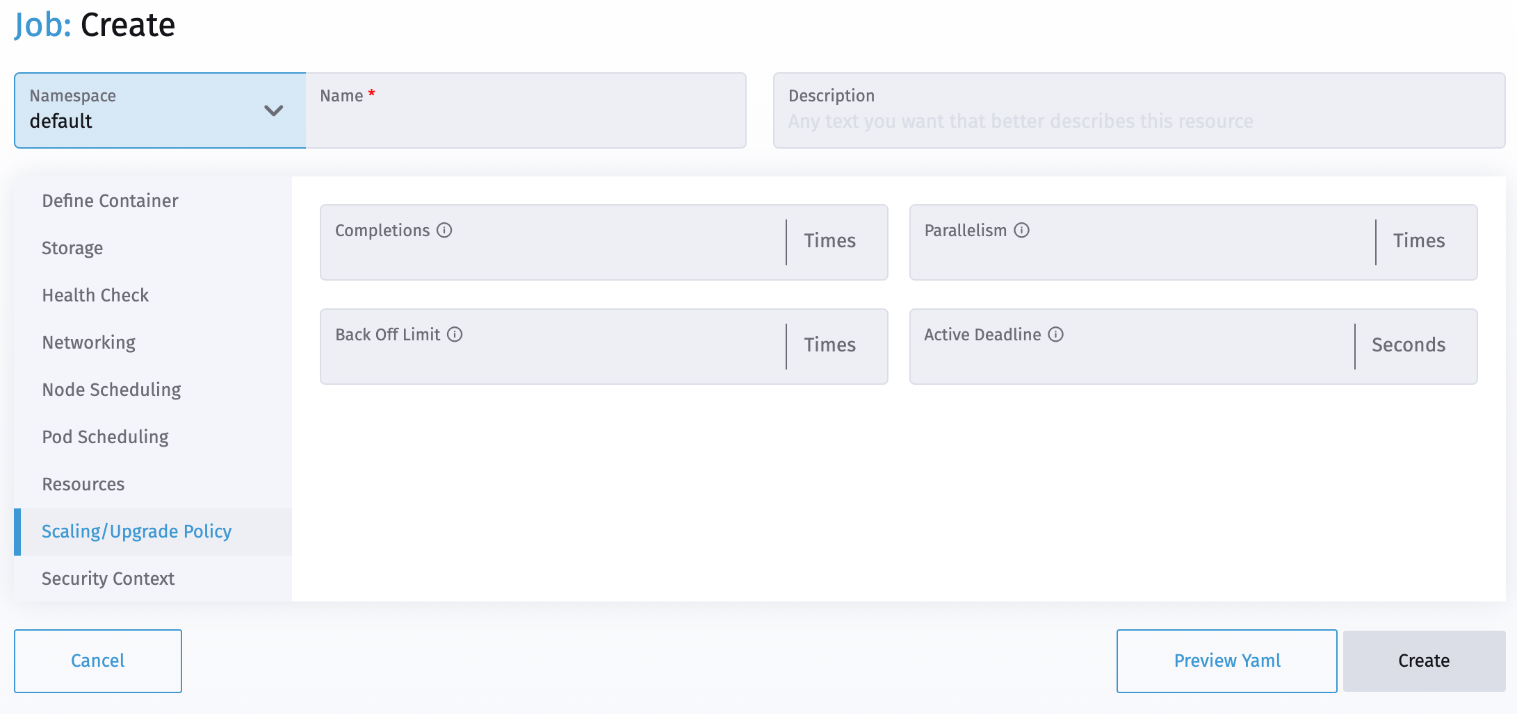 Issues with Cron job workload · Issue #948 · rancher/dashboard · GitHub