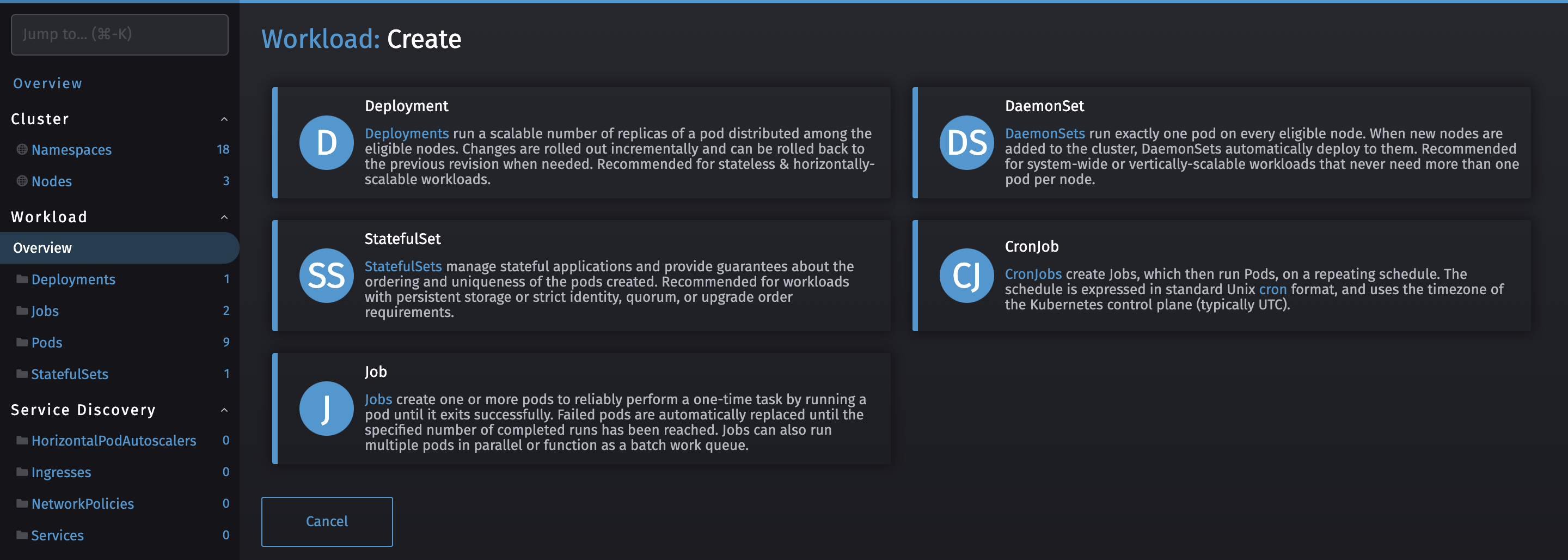 Create From Workload Overview Does Not Show Replicaset · Issue 1163 · Rancherdashboard · Github