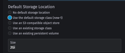 [Rancher Backup] Show warning to use StorageClass/PV with Reclaim Policy set to Retain on ...