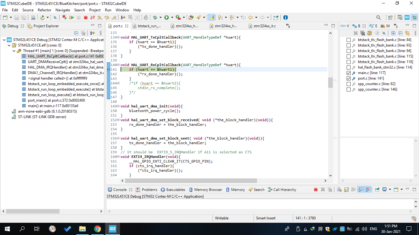 SPP counter customization · Issue #332 · bluekitchen/btstack · GitHub