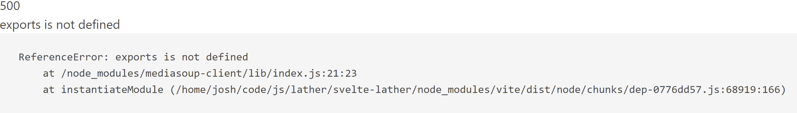 ReferenceError: exports is not defined · Issue #712 · sveltejs/kit · GitHub