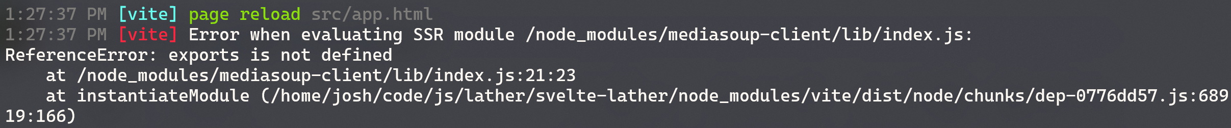 ReferenceError: exports is not defined · Issue #712 · sveltejs/kit · GitHub