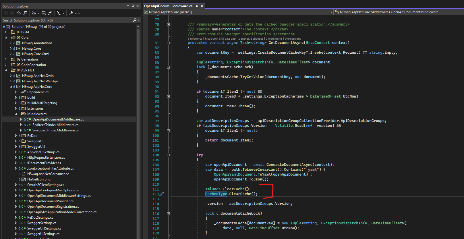 Memory hit when generating swagger · Issue #3306 · RicoSuter/NSwag · GitHub