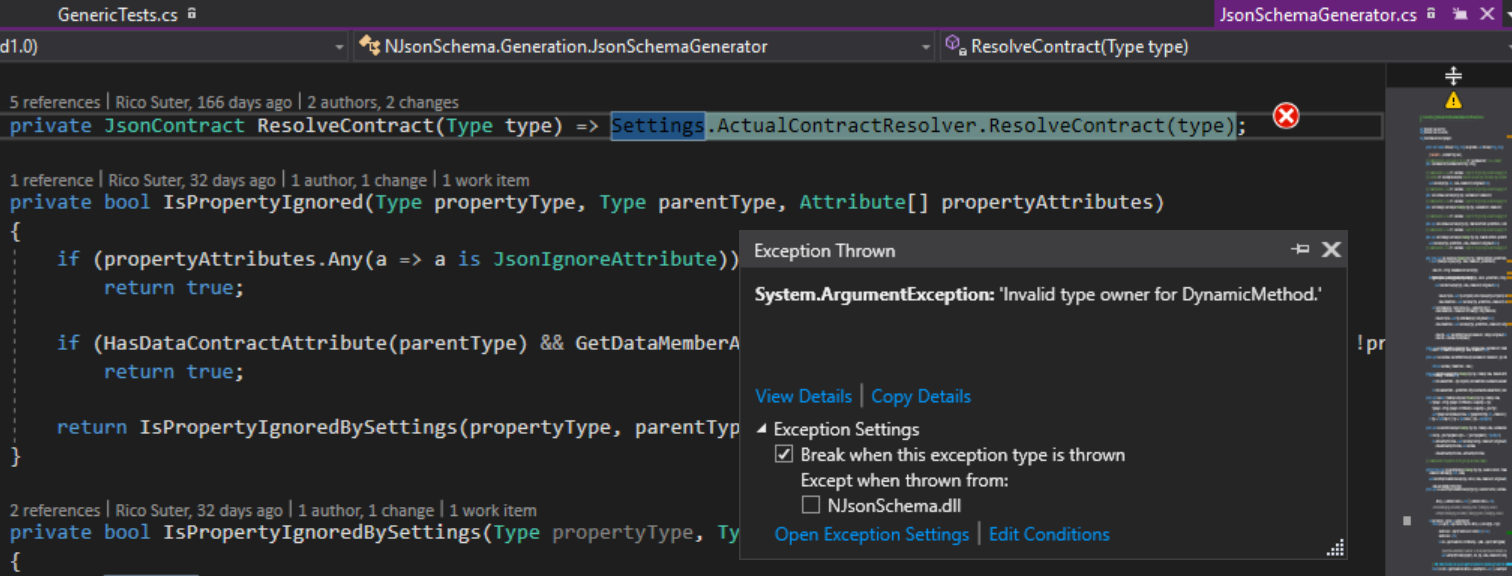 Exception thrown when using generics · Issue #877 · RicoSuter/NSwag · GitHub