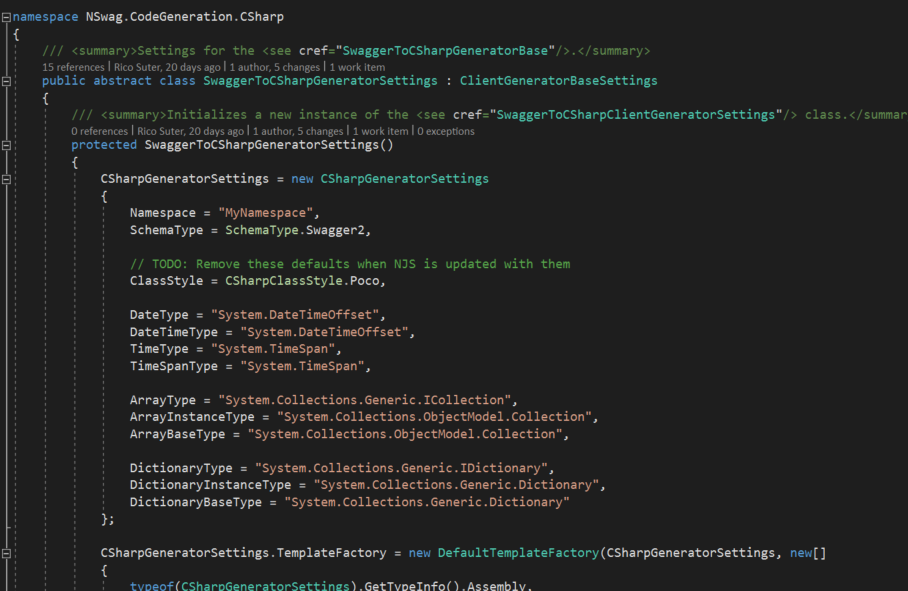 Default types for ArrayBaseType and ArrayType in CSharpGenerator · Issue #1761 · RicoSuter/NSwag ...