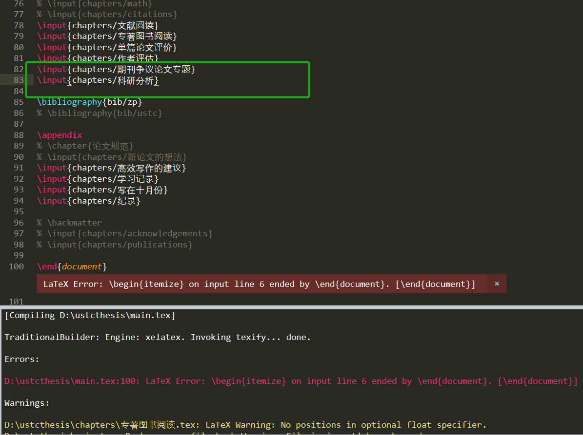 Windows 上中文文件名编译错误 · Issue #201 · ustctug/ustcthesis · GitHub