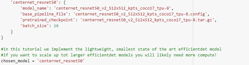 Issue With Training Centernet Resnet50 V2 Keypoints 512x512 · Issue 43179 · Tensorflow