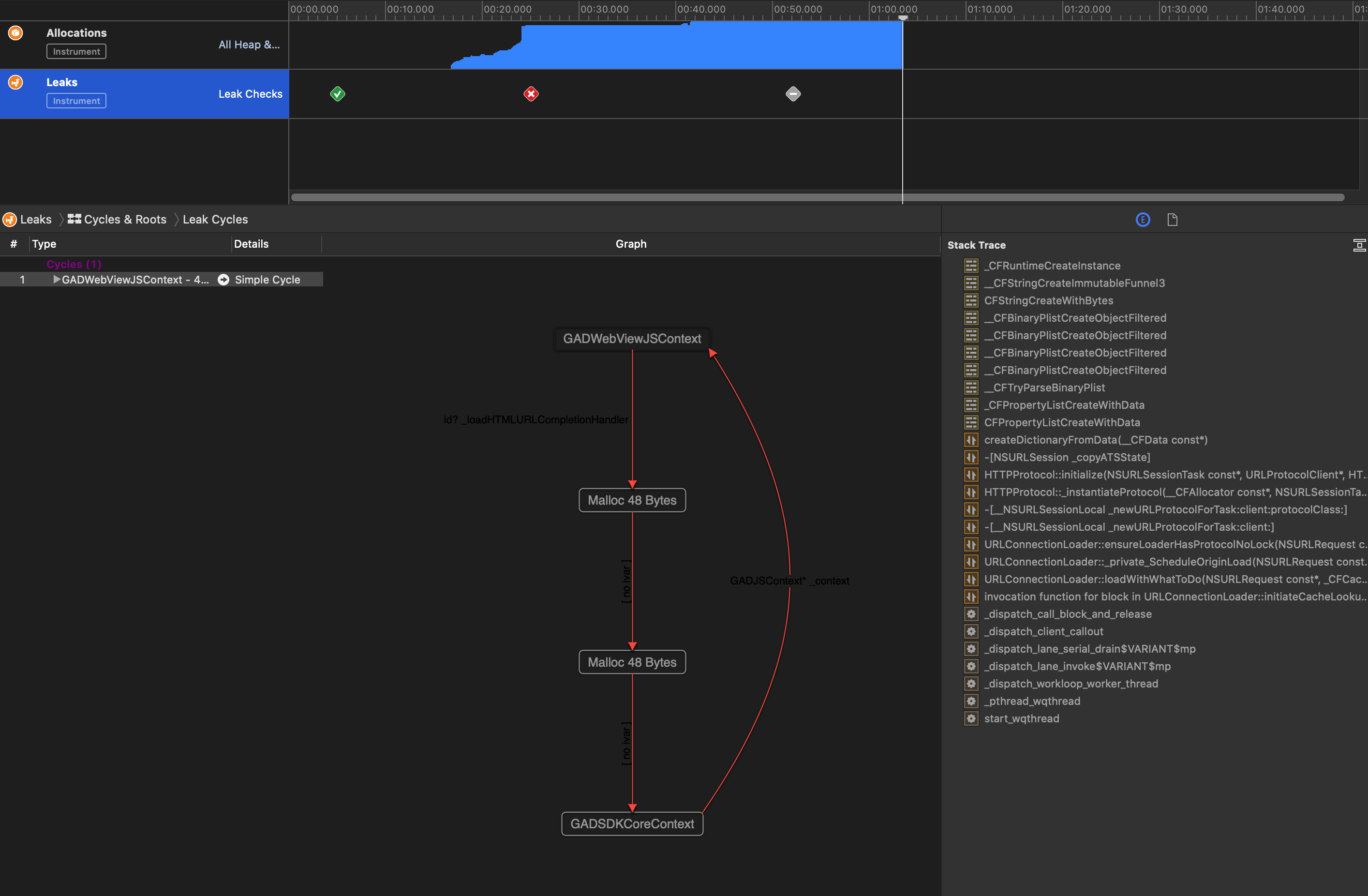 Memory Leak Firebase/Admob 6.23.0 · Issue #5436 · firebase/firebase-ios-sdk · GitHub