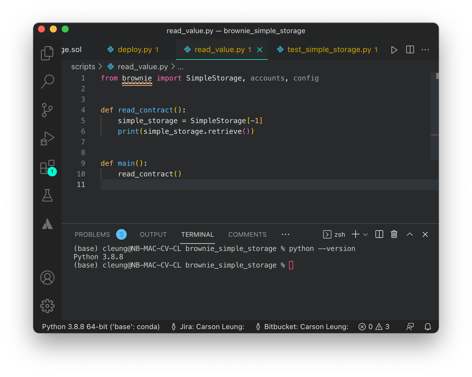 Installed packaged not being 'resolved' - Brownie and PyTest · Issue ...