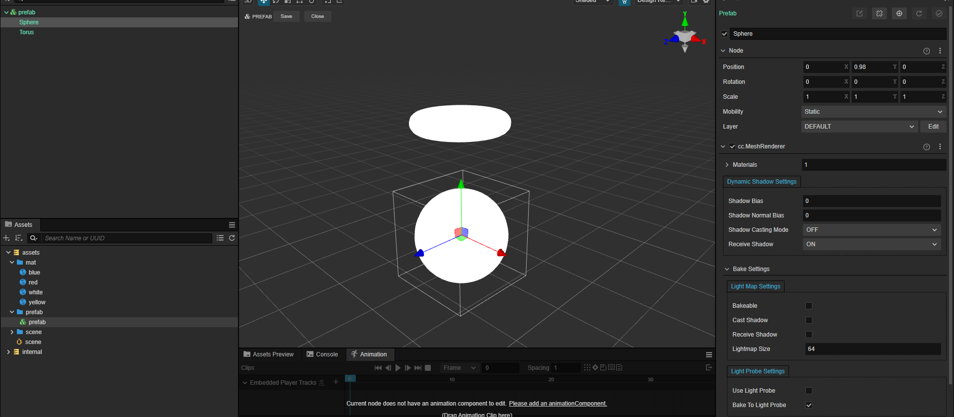 Reflection Result will lose when click mesh in Editor Prefab window · Issue #14477 · cocos/cocos ...
