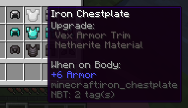 Armor trim can't show if there have custom content used · Issue #2844 · PluginBugs/Issues ...