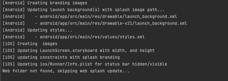 Grey screen except splash · Issue #269 · jonbhanson/flutter_native ...