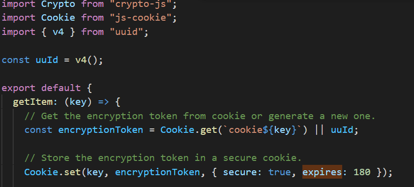 Vue - cookie getting deleted when refresh page · Issue #686 · js-cookie/js-cookie · GitHub