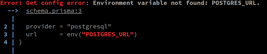 Prisma2 Commands Do Not Recognize Environment Variables · Issue 70 · Prismaprisma · Github