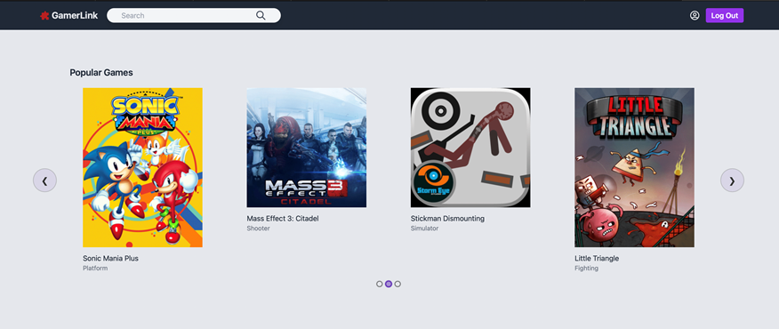 GitHub - CEN4020-Team-Harrison/GamerLink