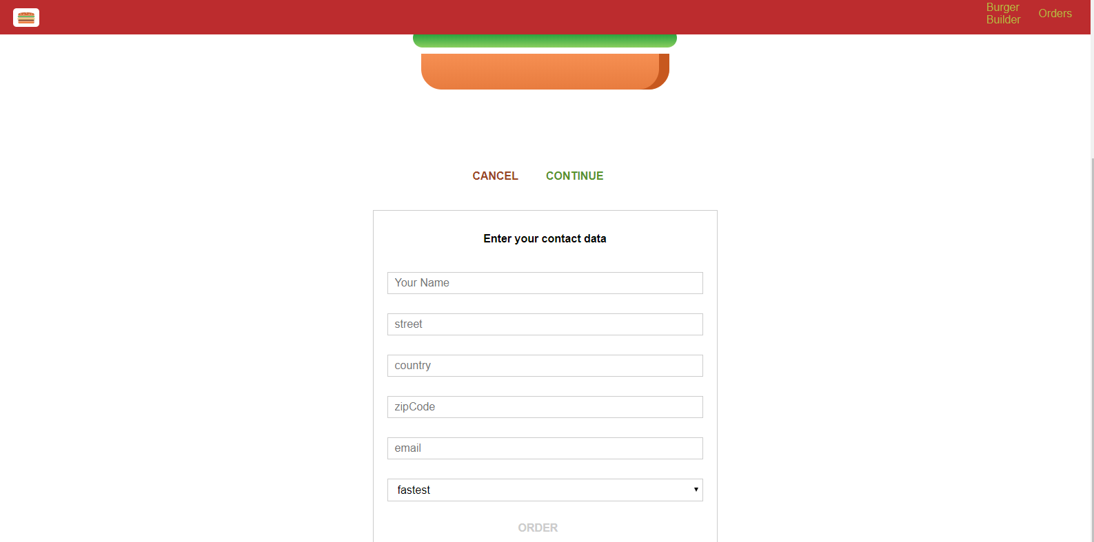 GitHub - mags94/BurgerAppReactJS: Simple yet responsive Burger App for desktop & Mobile devices ...
