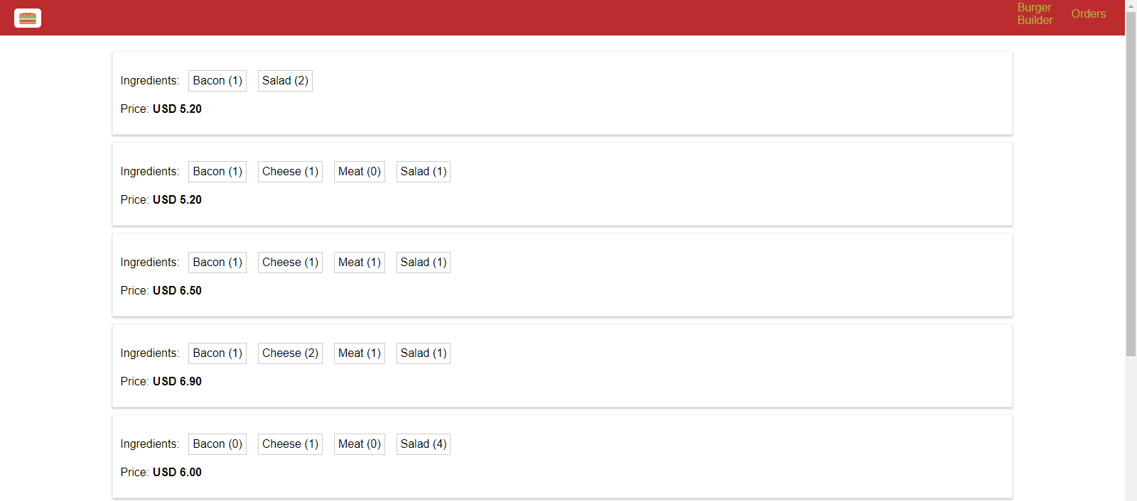 GitHub - mags94/BurgerAppReactJS: Simple yet responsive Burger App for desktop & Mobile devices ...