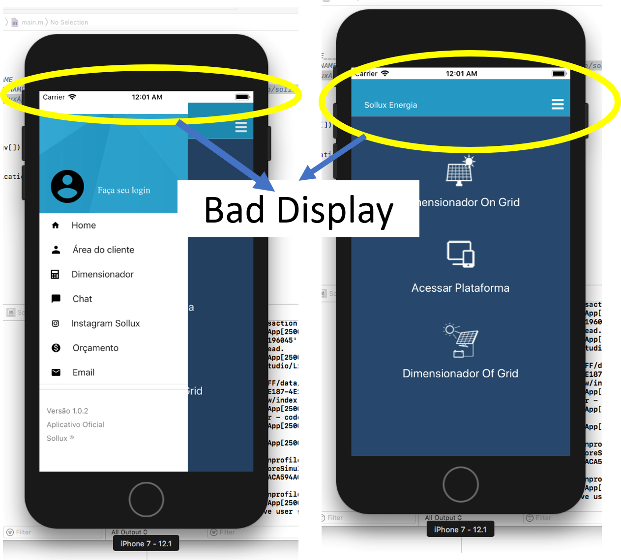 Issue with bad display onsen interface on IOS devices with cordova. · Issue #2718 · OnsenUI ...