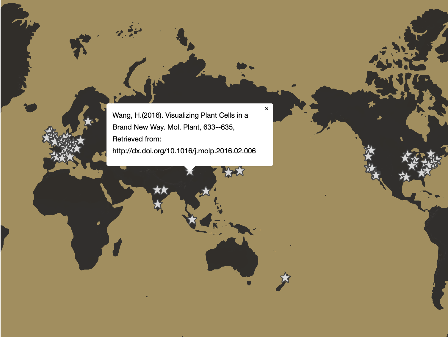 GitHub - JiayueLai/WorldMap: 1. Use the geocodeing service offer by ...