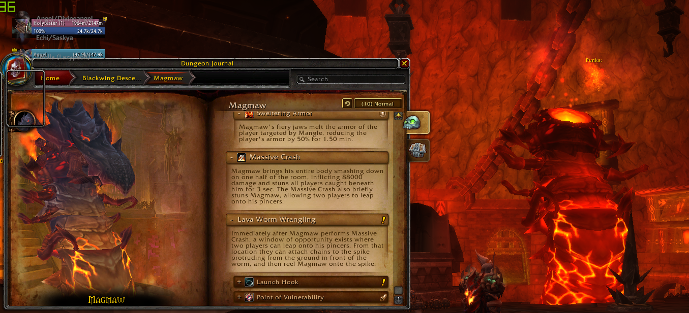 [BOSS] Magmaw - Blackwing Descent · Issue #3080 · WoWManiaUK/Blackwing ...