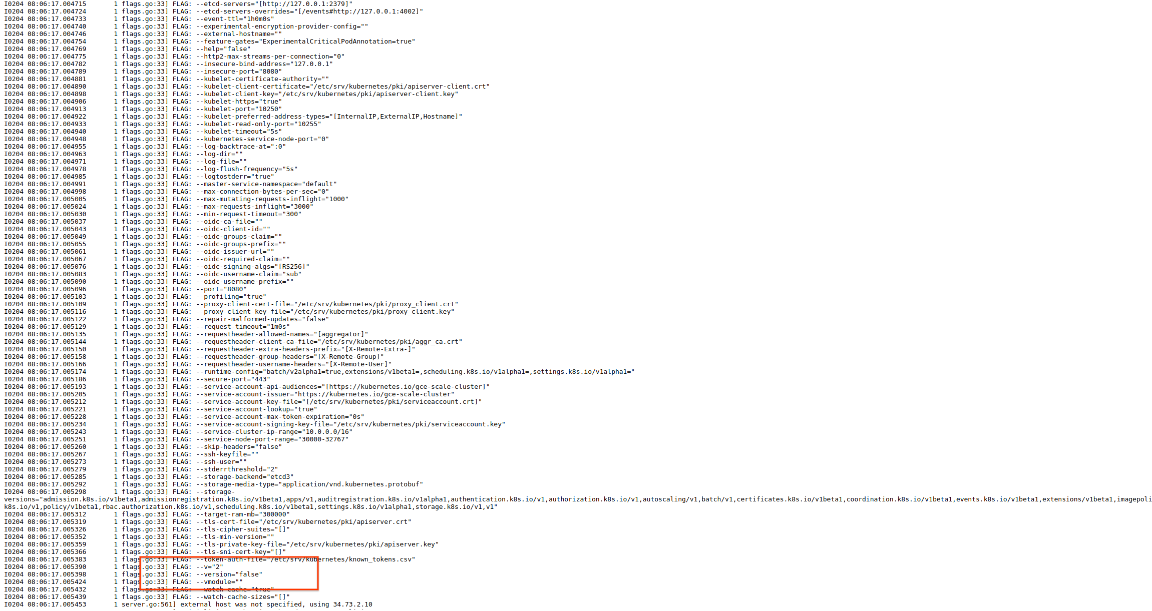 Vmodule Used In Scalability Tests Is Adding Significant Concention · Issue 73575 · Kubernetes