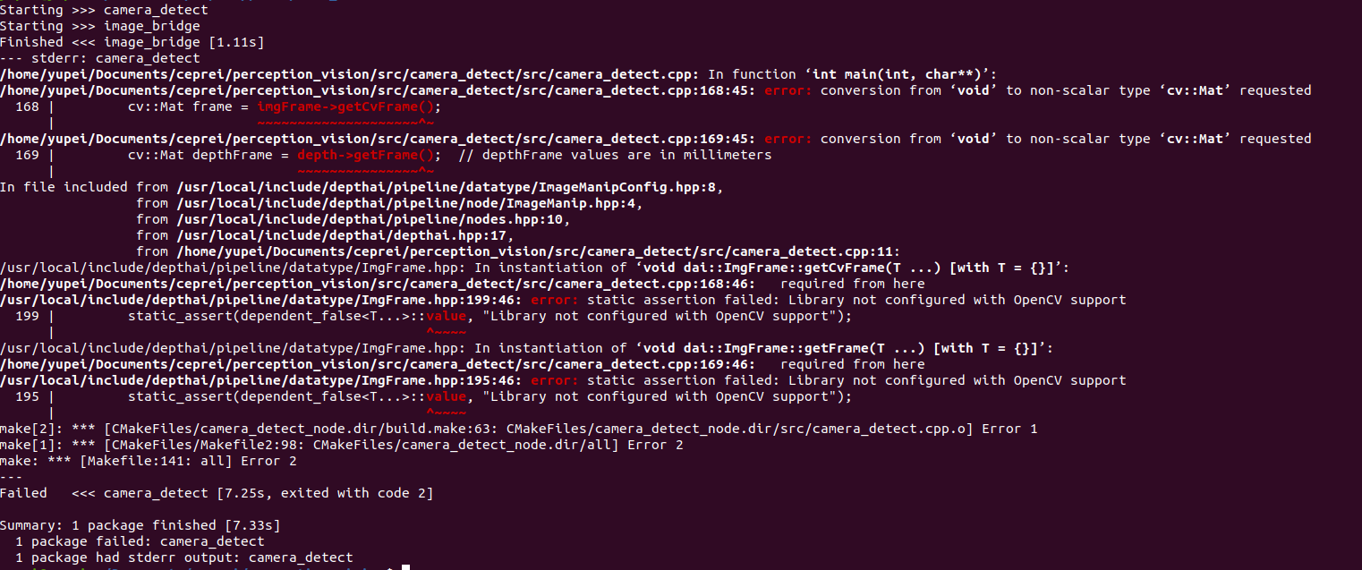 problem while running ros2 launch depthai_examle yolov4_publisher_launch.py · Issue #87 ...