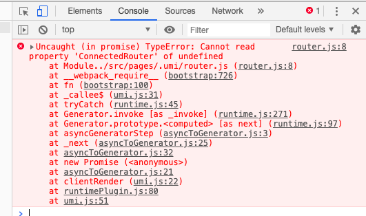 通过脚手架创建项目，关于require("dva/router")报错 · Issue #2672 · umijs/umi · GitHub